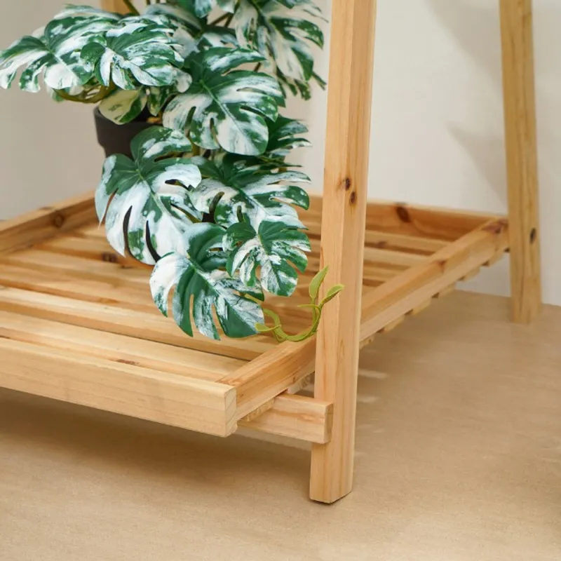 Jual Informa Rak Tanaman 4 Tingkat 134 Cm Cokelat Terbaik | Informa