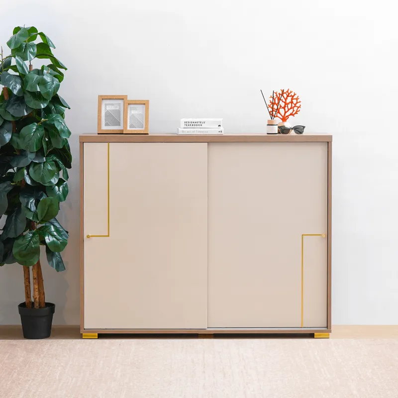 Jual Informa Iggy Kabinet Sepatu Pintu Geser Cokelat Terbaik | Informa