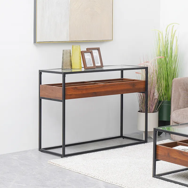 Jual Informa Miguel Meja Konsol Cokelat Terbaru | Ruparupa