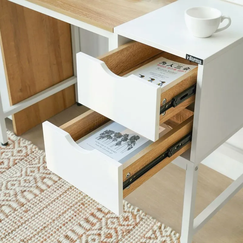 Jual Informa Guini Meja Kantor Putih Terbaik | Informa