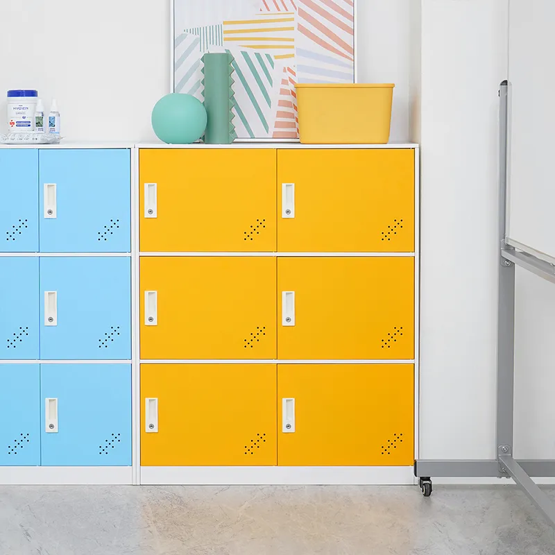 Jual Informa Kiev Loker Besi Education 6 Pintu Putih Kuning Terbaik ...