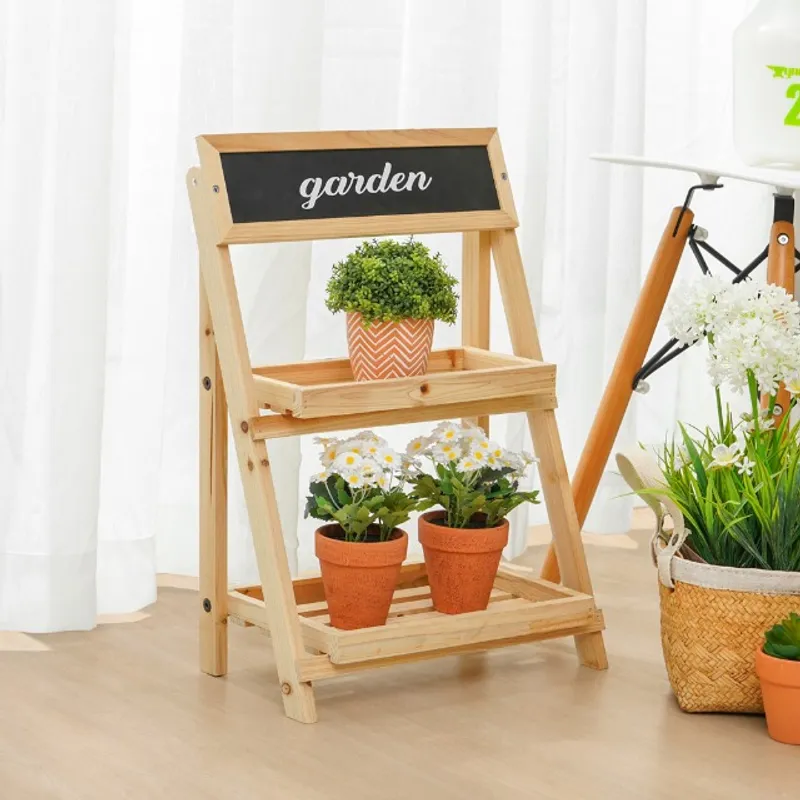 Jual Informa Rak Tanaman 2 Tingkat 51 Cm Cokelat Terbaik | Informa