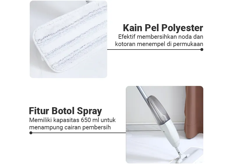 Jual Proclean Alat Pel Dengan Spray Abu Abu Terbaru | Ruparupa