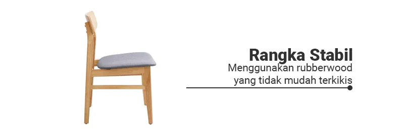 Jual Informa Montreal Kursi Makan Abu Abu Terbaik | Informa