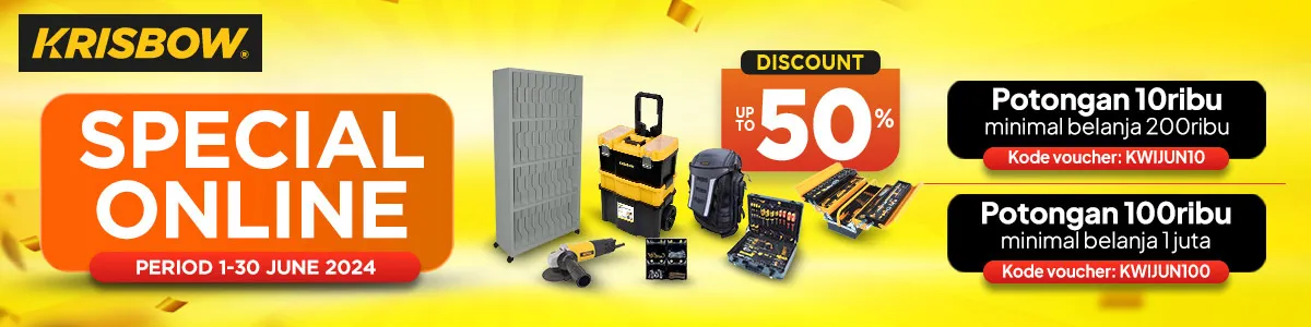 Krisbow Official Store Online › Original Bergaransi | Ruparupa