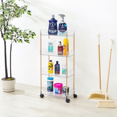 Jual Stora Rak Troli 4 Tingkat Dengan Roda Terbaru | Ruparupa