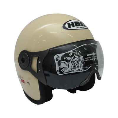 Jual Hbc Classico Helm Half Face Dengan Visor Krem Terbaru | Ruparupa