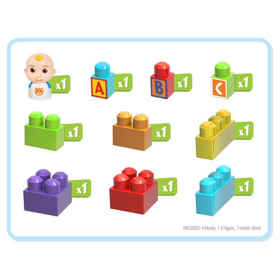 Jual Cocomelon Jj Block Set 96141