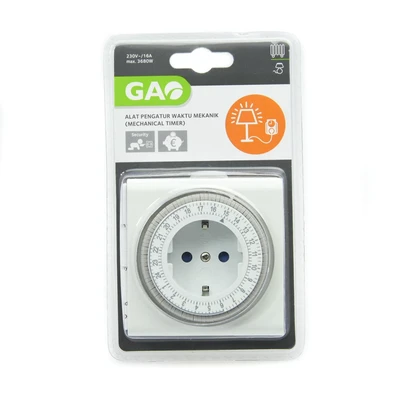 Jual Gao Stop Kontak Timer Mekanik 7 Gd Terbaru | Ruparupa