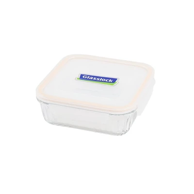 Jual Glasslock Retro Wadah Makanan Oven Square 830 Ml Kuning Terbaru ...