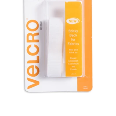 Jual Velcro Tape Untuk Kain 60 9 X 1 9 Cm Putih Terbaru | Ruparupa