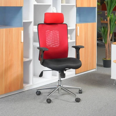 Jual Informa Roes Kursi Kantor Sandaran Tinggi 161 Merah Terbaik | Informa