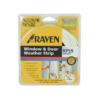 Jual Raven Penutup Celah Pintu Jendela Rp 59 Putih Terbaru | Ruparupa