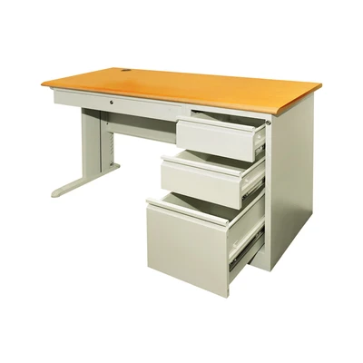 Jual Informa Meja Kantor Metal 140x60x75 cm - Putih Terbaik | Informa