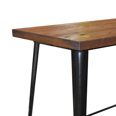 Jual Informa London Elm Meja Bar Edge Hitam Terbaik | Informa
