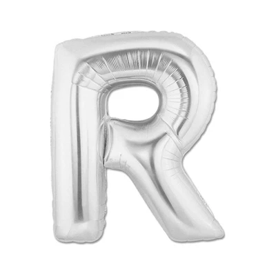 Jual Partysaurus Balon Foil Huruf R Silver Terbaru | Ruparupa