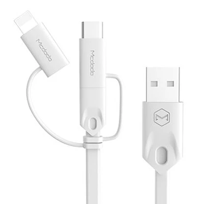 Jual Mcdodo Kabel Data Usb C 3 In 1 Data And Charge 1 M Terbaru | Ruparupa