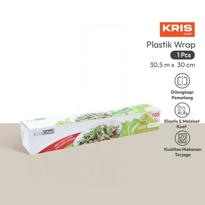Jual Krischef Plastik Wrap 30 5 Mtr Transparan Terbaru | Ruparupa