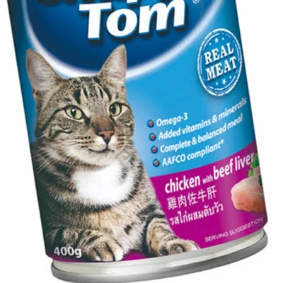 Jual Snappy Tom 400 Gr Makanan Kucing Basah Chicken Beef Liver Terbaru ...