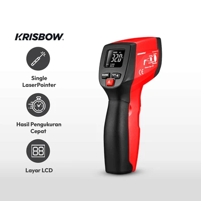 Jual Krisbow Termometer Infra Red 50 380 C Terbaru | Ruparupa