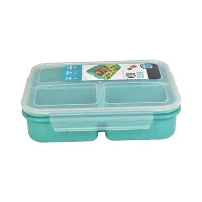 Jual Smash Kotak Makan 3 Sekat Bento Biru Muda Terbaru | Ruparupa