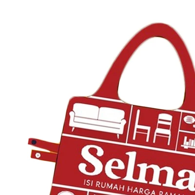 Jual Selma 47 5 X 42 Cm Tas Lipat Merah Putih Terbaru | Ruparupa