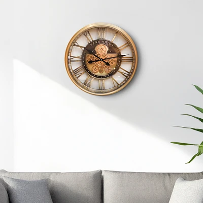 Jual Informa 54 5 Cm Jam Dinding Gear 060 Bronze Terbaru | Ruparupa