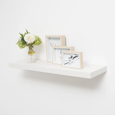 Jual Informa Rak Dinding Motif Kayu L 80 Putih Terbaik | Informa