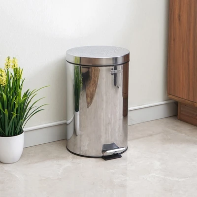 Jual Krisbow 12 Ltr Tempat Sampah Pedal Soft Close Terbaru | Ruparupa