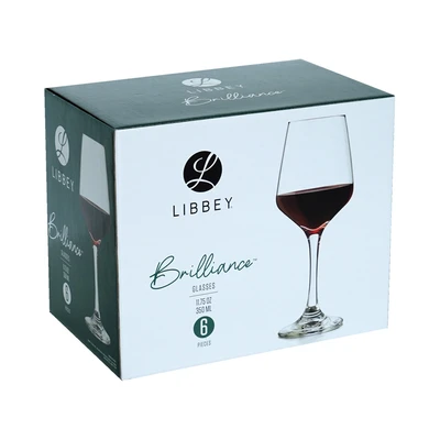 Jual Libbey 350 Ml Set 6 Pcs Brilliance Gelas Wine Terbaik | Informa