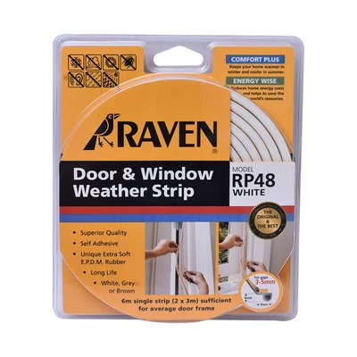 Jual Raven Penutup Celah Pintu Jendela Rubber Epdm Rp 48 Putih Terbaru ...