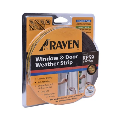 Jual Raven Penutup Celah Pintu Jendela Rubber Epdm Rp 48 Cokelat ...