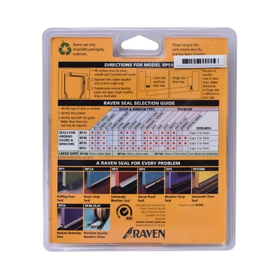 Jual Raven Penutup Celah Pintu Jendela Rubber Epdm Rp 48 Cokelat ...