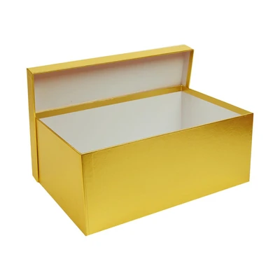 Jual Informa 30 5 X 21 X 13 5 Cm Deco Kotak Kado Gold Terbaik | Informa