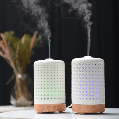 Jual Informa Diffuser Aromaterapi Keramik Kawung 9 X 9 X 16 Cm Putih ...