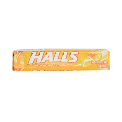 Jual Halls 34 Gr Permen Honey Lemon Mint Terbaru | Ruparupa