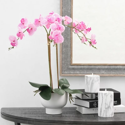 Jual Informa Bunga Artifisial 66 Cm Anggrek Ungu Terbaru | Ruparupa