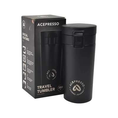 Jual Acepresso 380 Ml Botol Vacuum Flask Hitam Terbaru | Ruparupa
