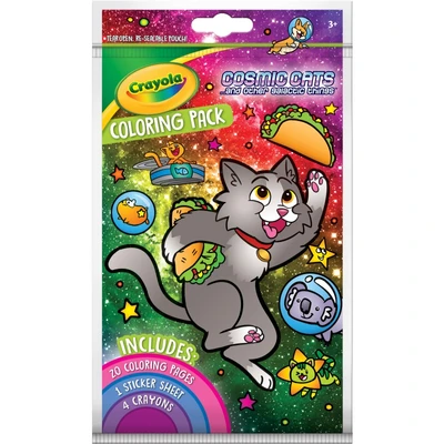 Jual Crayola Set Coloring Crayons Cosmic Cats 18 Pk Terbaru | Ruparupa