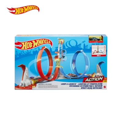 Jual Hot Wheels Set Loop Launch Grw 39 Terbaru | Ruparupa