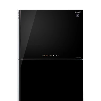 Jual Sharp 570 Ltr Kulkas 2 Pintu Sj Ig 763 Pg Bk Hitam Terbaru | Ruparupa