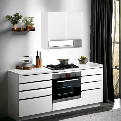 Jual Informa 80 X 75 Cm Prescoot Kabinet Dinding Dengan Pintu Putih ...