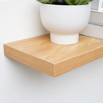 Jual Informa Rak Dinding 100 X 23 5 X 3 8 Cm Cokelat Oak Terbaru | Ruparupa