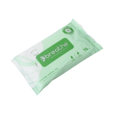 Jual Breathe Tisu Basah Antibacterial Perfume Putih Terbaru | Ruparupa