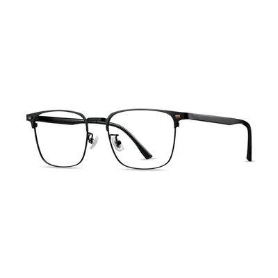 Jual Parim Eyewear Kacamata Optical Half Frame Metal Hitam Terbaru ...