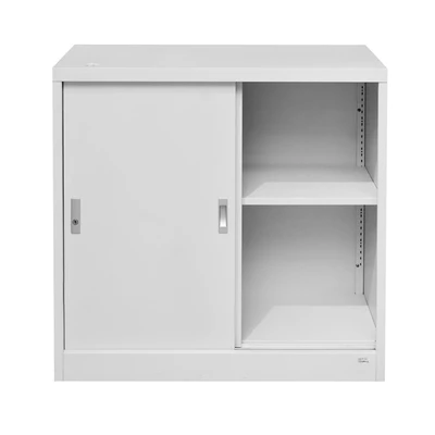 Jual Informa Kabinet Kantor Metal Pintu Geser Low Putih Terbaik | Informa