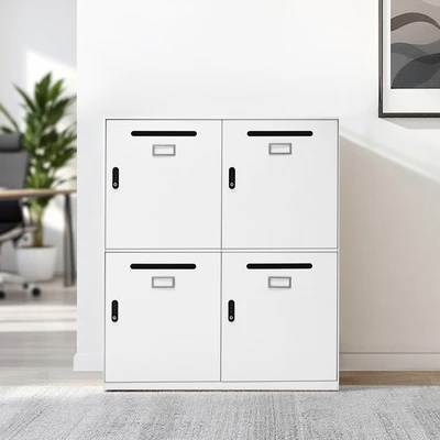 Jual Informa Carter Loker Surat Metal Putih Terbaru | Ruparupa