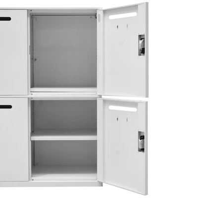 Jual Informa Carter Loker Surat Metal Putih Terbaik | Informa