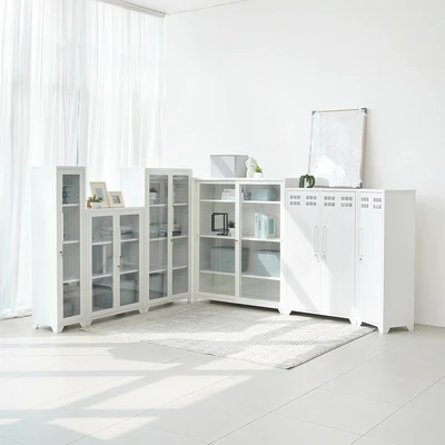 Jual Informa Orla Kabinet Kantor Metal 2 Pintu Kaca Geser Putih Terbaru ...