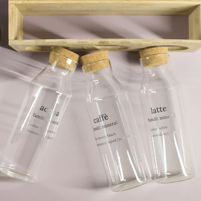 Jual Informa Set 3 Pcs Hilea Botol Kaca Dengan Rak Terbaru | Ruparupa